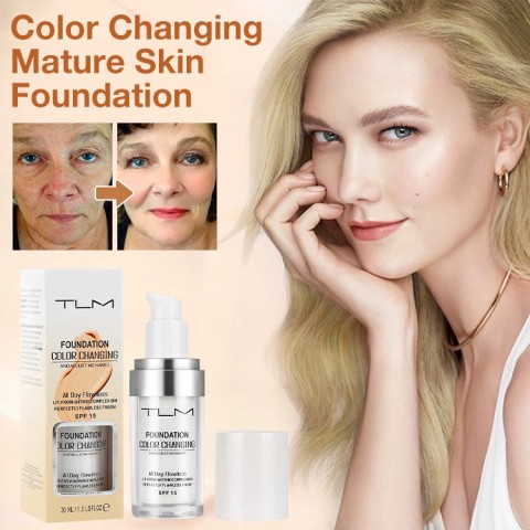 TLM Color Changing Foundation Profesional Colour Changing Face Makeup ...