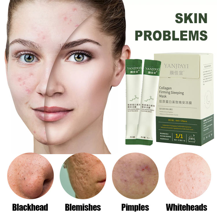 NO-WASH Collagen Firming Sleeping Mask-Say goodbye to acne, chloasma ...