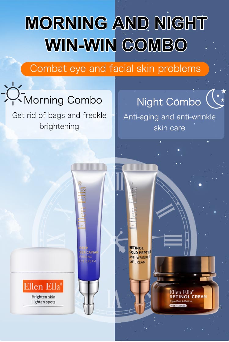 ELLEN ELLA Morning & Night Face Cream and Eye Cream Set
